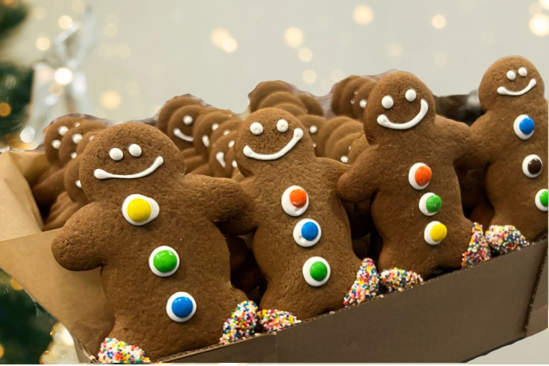 Gingerbread Man - Decorated | Benanna Bakery
